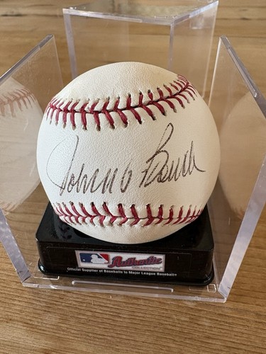 Johnny Bench Signed Autographed Rawlings MLB Baseball Cincinnati Reds ...