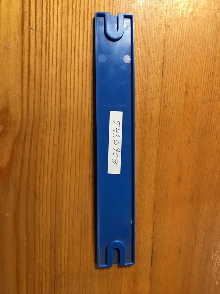 Vintage NOS 87 Polaris Logo Cyclone Emblem 5430908 ATV Blue Silver Gas ...