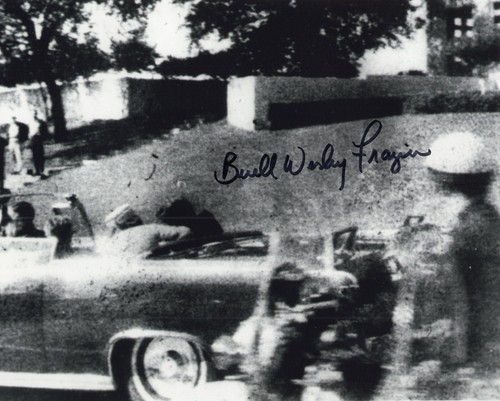 Buell Wesley Frazier SIGNED AUTOGRAPH JFK ASSASSINATION 8X10 PHOTO #6 ...