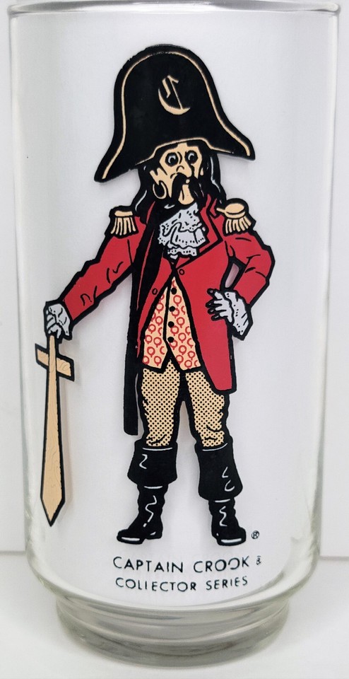 McDonald's Vintage 1975-76 Collector Series Captain Crook 5 5/8 Inches ...