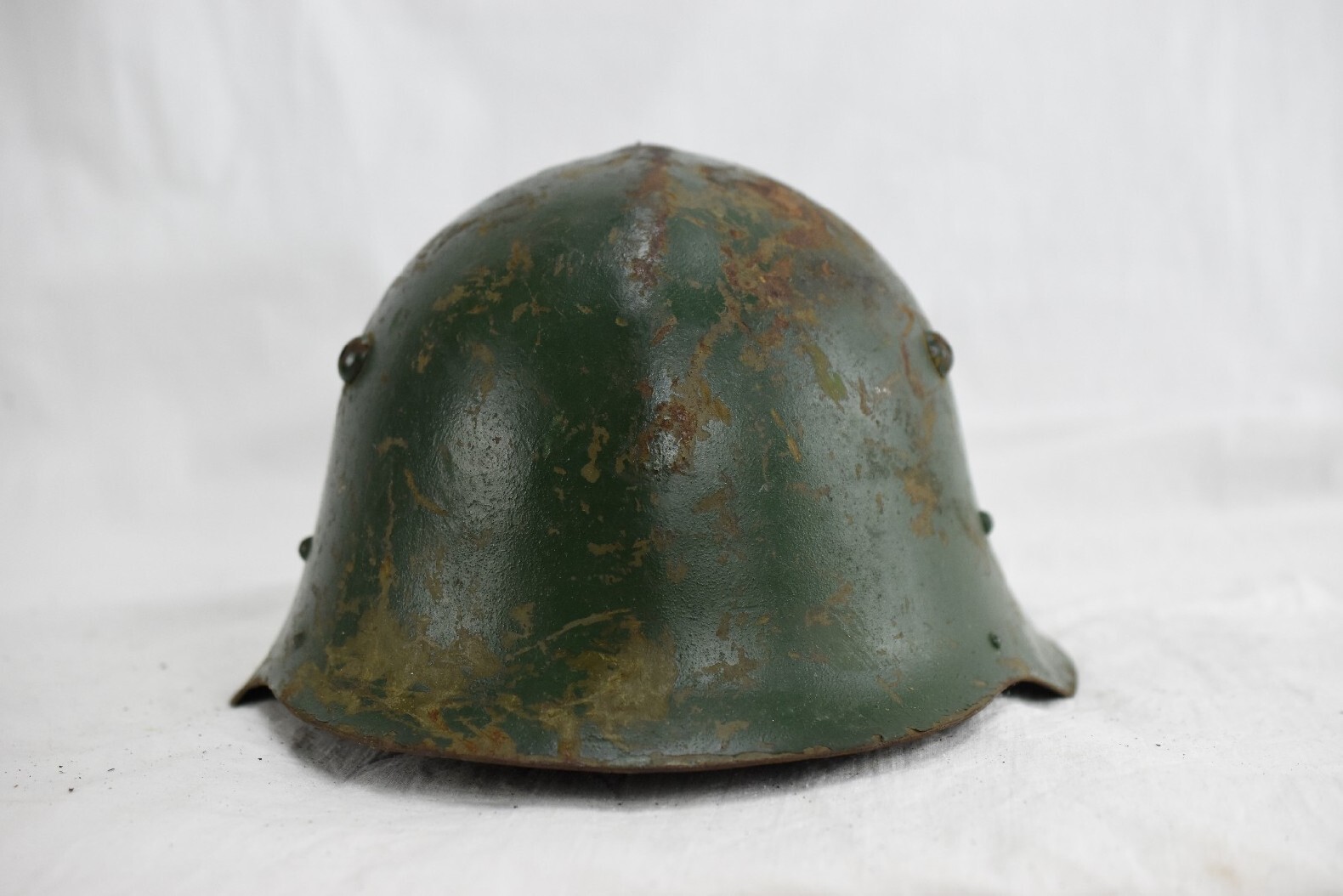 WW2 Bulgarian Military Steel M36 Helmet Original Army WWII W/ Liner M ...