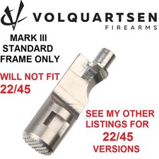 Volquartsen Silver Extended Magazine Release Ruger MK I II III Mark 1 2 ...