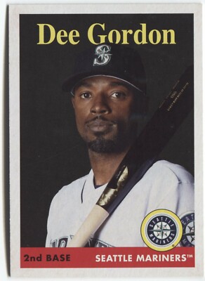 2019 Topps Archives DEE GORDON 1958 Topps Card #82 - SEATTLE MARINERS ...