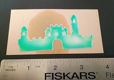 Rare Vintage 80s Mystik Oilies Castle Touch Sticker 1980s RARE FLAW ...