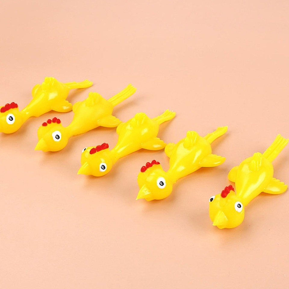15pcs Funny Tricky Finger Chicken Toys Children Chicken Toys | eBay UK