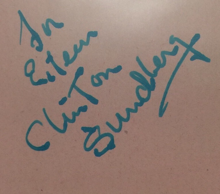 Clinton Sundberg Authentic Signed Autograph From I Love Lucy The ...