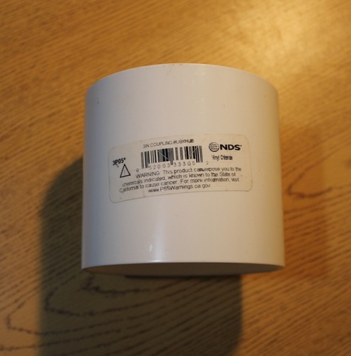 NDS 3" PVC Sewer & Drain Pipe Coupling HUB x HUB ~ 3P05RTL | eBay