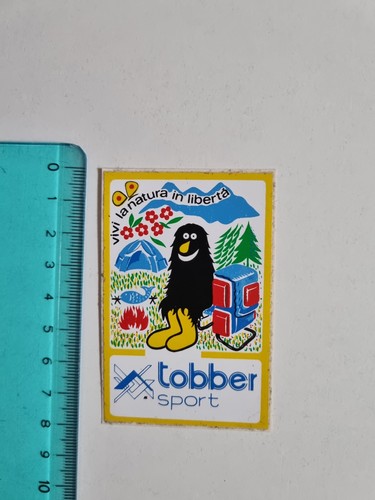 Adhesive Tobber Sport Sticker Autocollant Vintage 80s Original | eBay ...