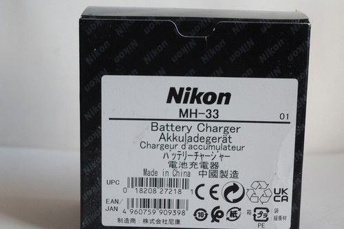 Nikon MH-33 Battery Charger for EN-EL18d Battery 18 B C Open box | eBay