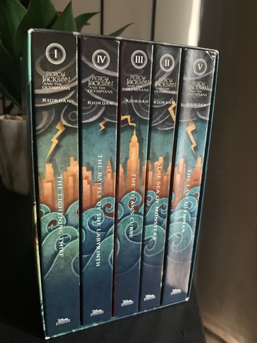 Percy Jackson the Olympians Books Boxed Set Complete 9781423141891 | eBay