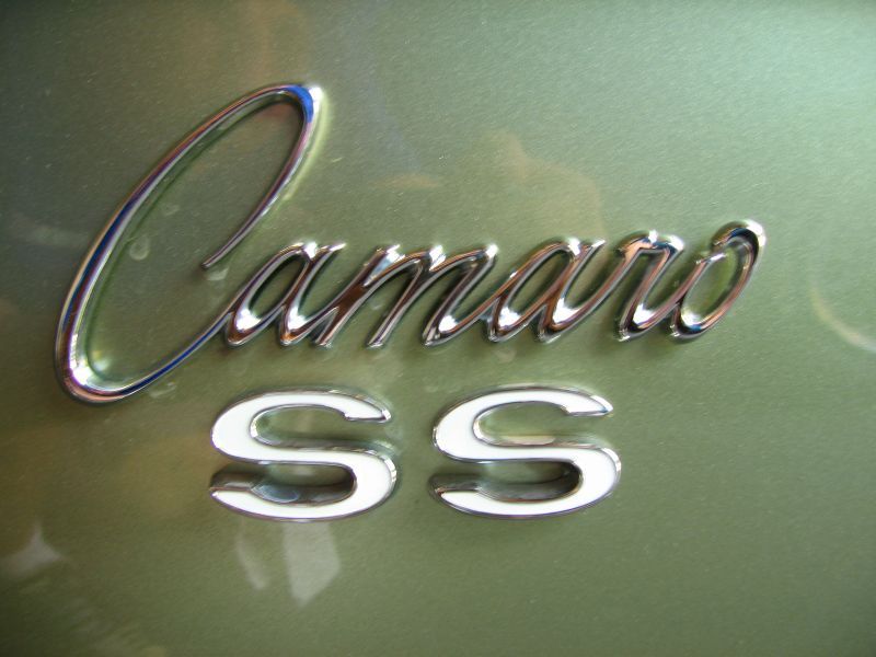 1969 Camaro SS Fender Emblem Set / 1969 Camaro Fender Emblem Set "SS" | SS