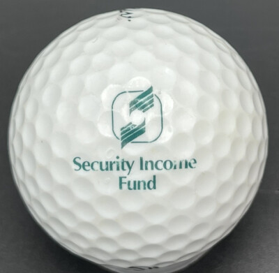 Security Income Fund Logo Golf Ball (1) Titleist Dt Wound 90 Pre-Owned ...