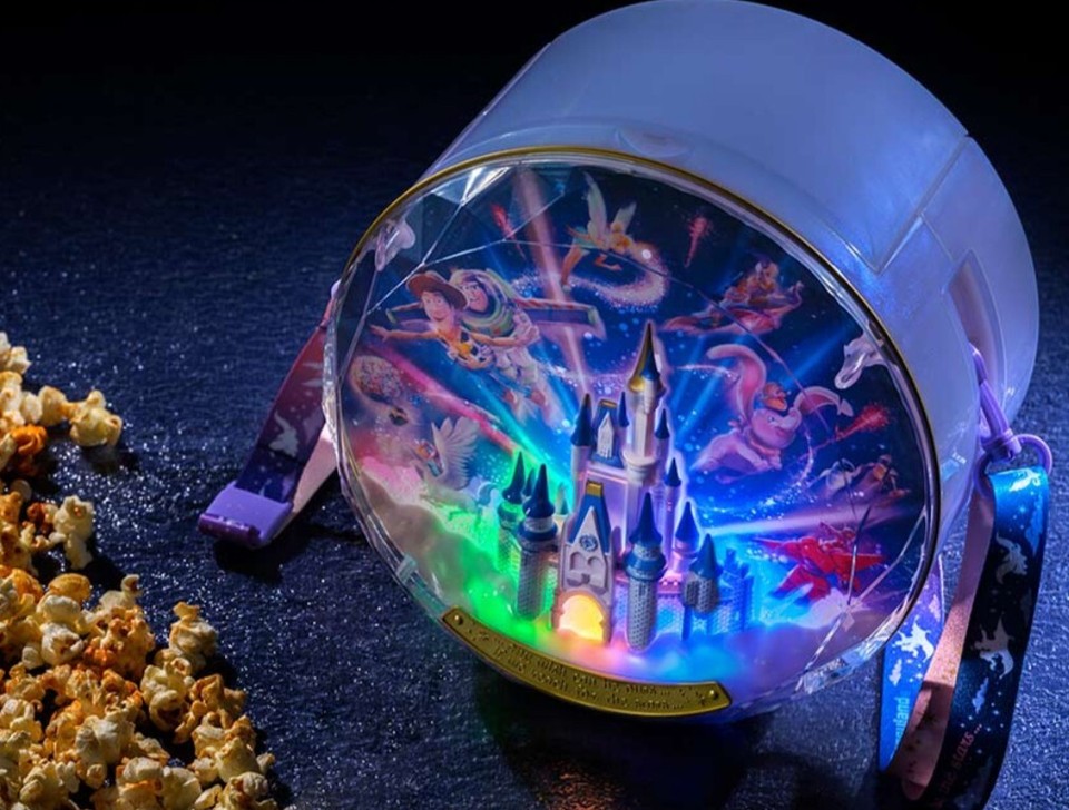 Japan Tokyo Disney Resort Popcorn Bucket Reach for the Stars Cinderella ...