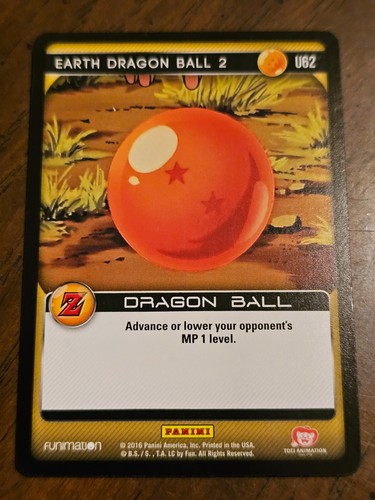 EARTH DRAGON BALL 2 U62 Dragon Ball Z TCG Panini DBZ | eBay