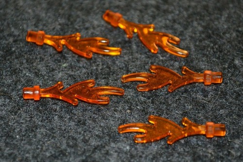 (5) 1x1 Orange Translucent Fire / Flame Bricks ~ New Lego | eBay