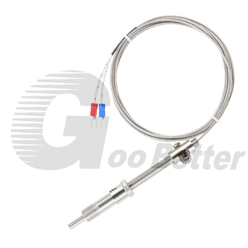 PT100/K/E Temperature Sensor Probe Waterproof Thermocouple 1m 2m 3m 4m ...