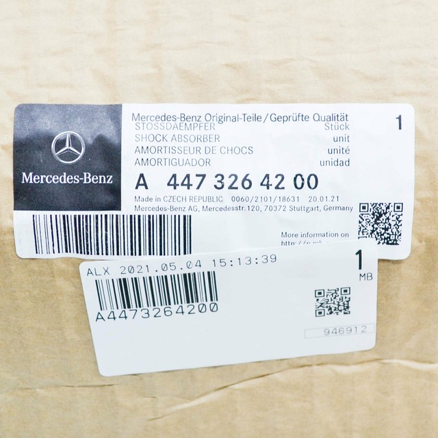 OEM Mercedes-Benz VITO W447 Rear Shock Absorber A4473264200 Genuine for ...