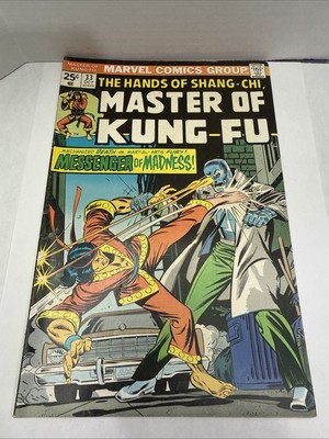 Master of Kung Fu #33 Shang-Chi 1st Leiko Wu & 1st Mordillo Marvel ...