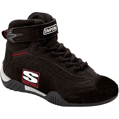 Simpson Racing Shoes AD110BK; SFI 3.3/5 Black Mens 11 | eBay