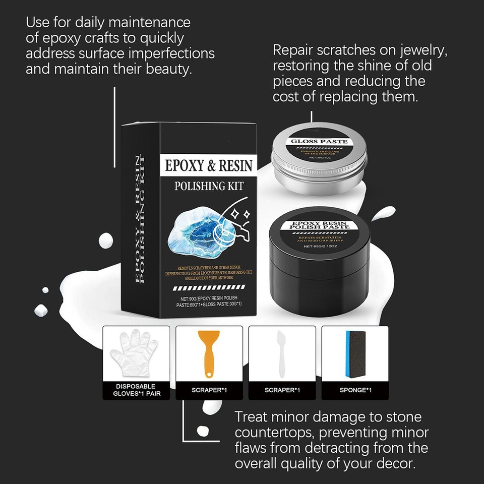 Epoxy Resin Polishing Kit - Epoxy Resin Polishing Compound Specially ...