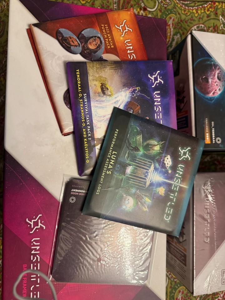 Orange Nebula - Unsettled Board Game Kickstarter Supernova Set - Used ...