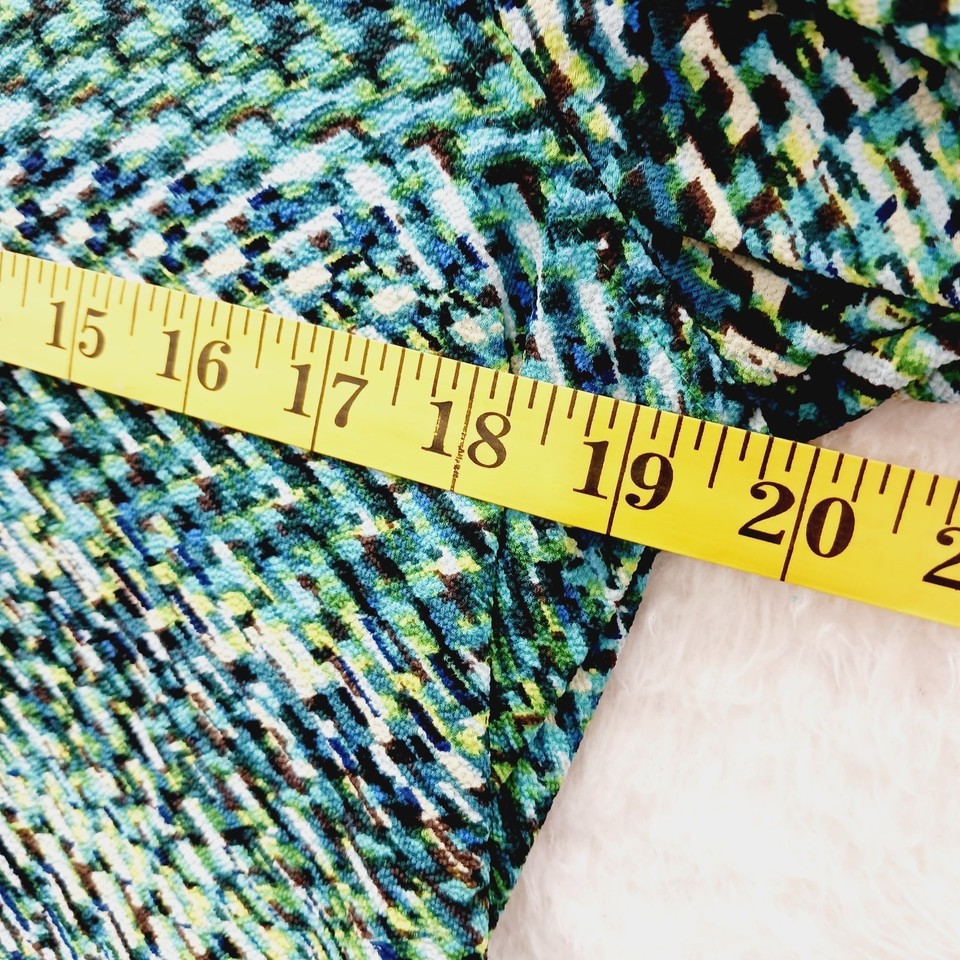 Blouse Size S Bold Abstract Whimsycore Y2K Festival Artwear Officewear ...