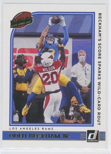 ODELL BECKHAM JR 2022 DONRUSS HIGHLIGHTS #H-OBJ | eBay