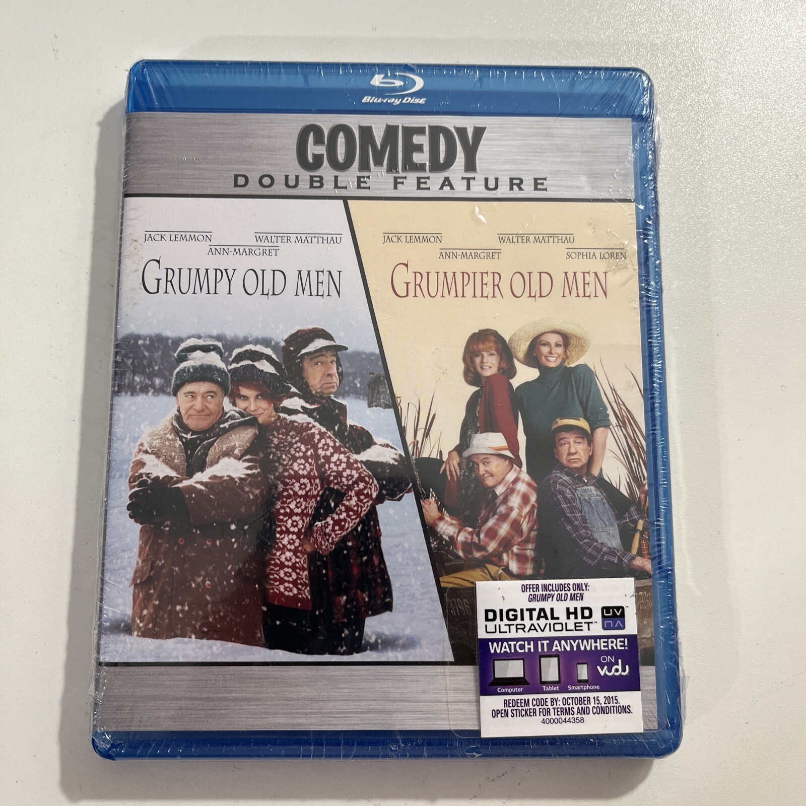 Grumpy Old Men / Grumpier Old Men Blu-ray Comedy Double Feature | eBay