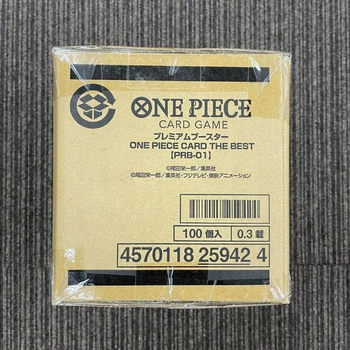 BANDAI ONE PIECE CARD GAME PREMIUM THE BEST PRB-01 1 case Made in Japan ...