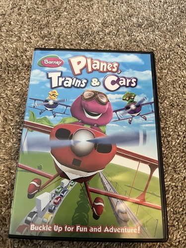 BARNEY PLANES TRAINS AND CARS DVD 884487112353 | eBay