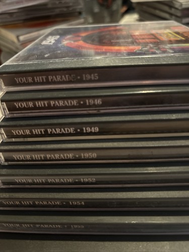 Lot Of 8 TIME LIFE - Your Hit Parade CD 40's & 50's HPD-10 | eBay
