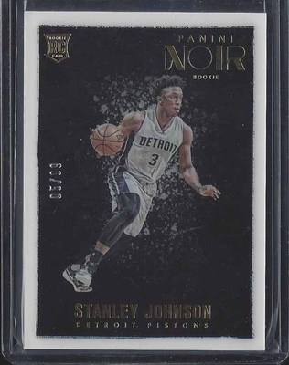 STANLEY JOHNSON 2015-16 PANINI NOIR BLACK ACETATE ROOKIE RC #D 5/99 | eBay