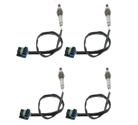 4pc Upstream Oxygen Sensor For 2009-2011 GMC Acadia Chevy Traverse ...