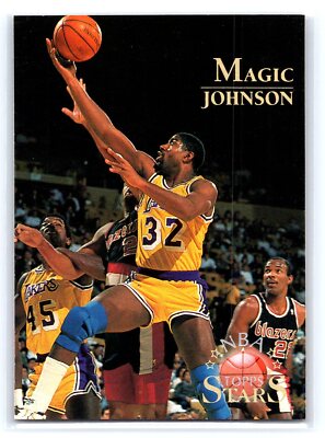 Magic Johnson 1996-97 Topps Stars #122 | eBay