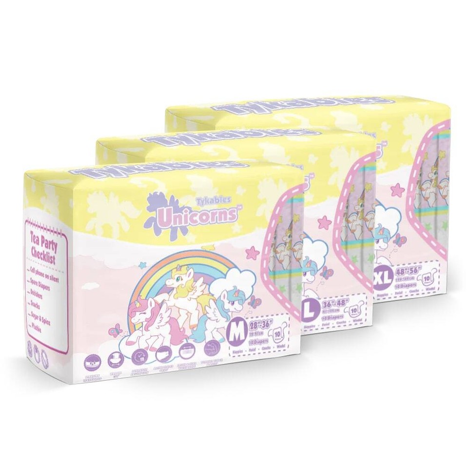 Tykables Unicorns - Adult Diaper Nappy | eBay UK