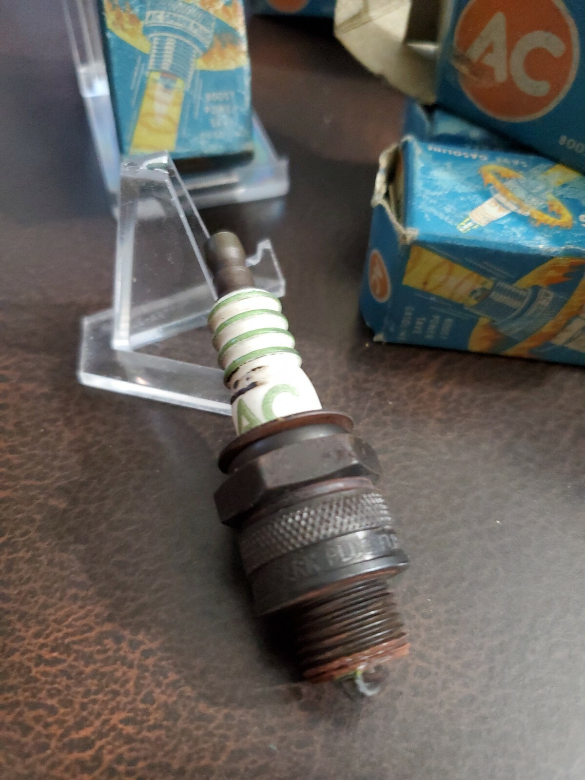 (1) 44 AC FIRE RING SPARK PLUG ITEM MADE IN USA AS SEEN CONDITION | eBay