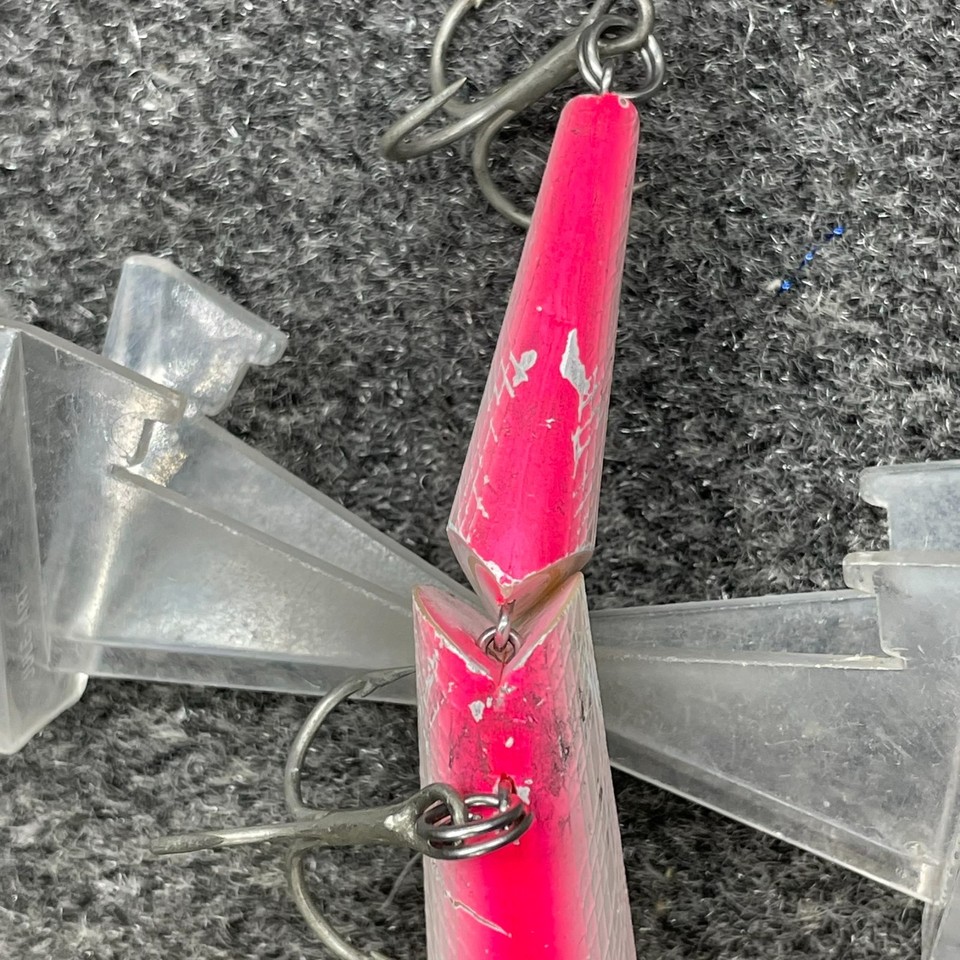 Rebel Jointed Spoonbill Minnow Vintage Fishing Lure 5.5" 3/4oz - DJ3R98 ...