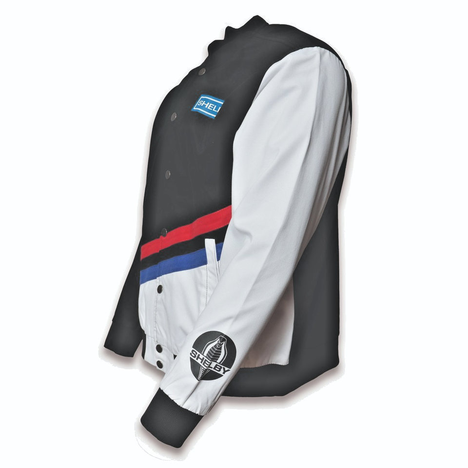 LICENSED FORD SHELBY MUSTANG MENS JACKET DRIVER COAT ROAD TRIP RACING ...