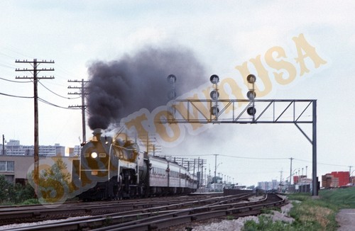 Vtg 1976 Train Slide 6060 Canadian National Steam Engine Niagara Falls ...