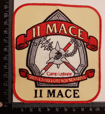 USMC US Marine Corps II MACE Camp Lejeune NC Patch | eBay