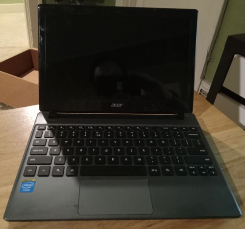 Acer Chromebook 11 C710-2856 11.6" Model no. Q1VZC - For Parts or ...