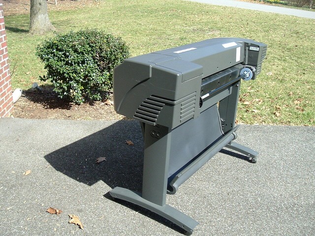 G173518 HP Designjet 800 C7780B Large Format Printer 42" for sale ...