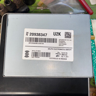 07-13 GMC Sierra 2500HD, Sirius XM Radio Receiver Module, OEM, GM Part ...