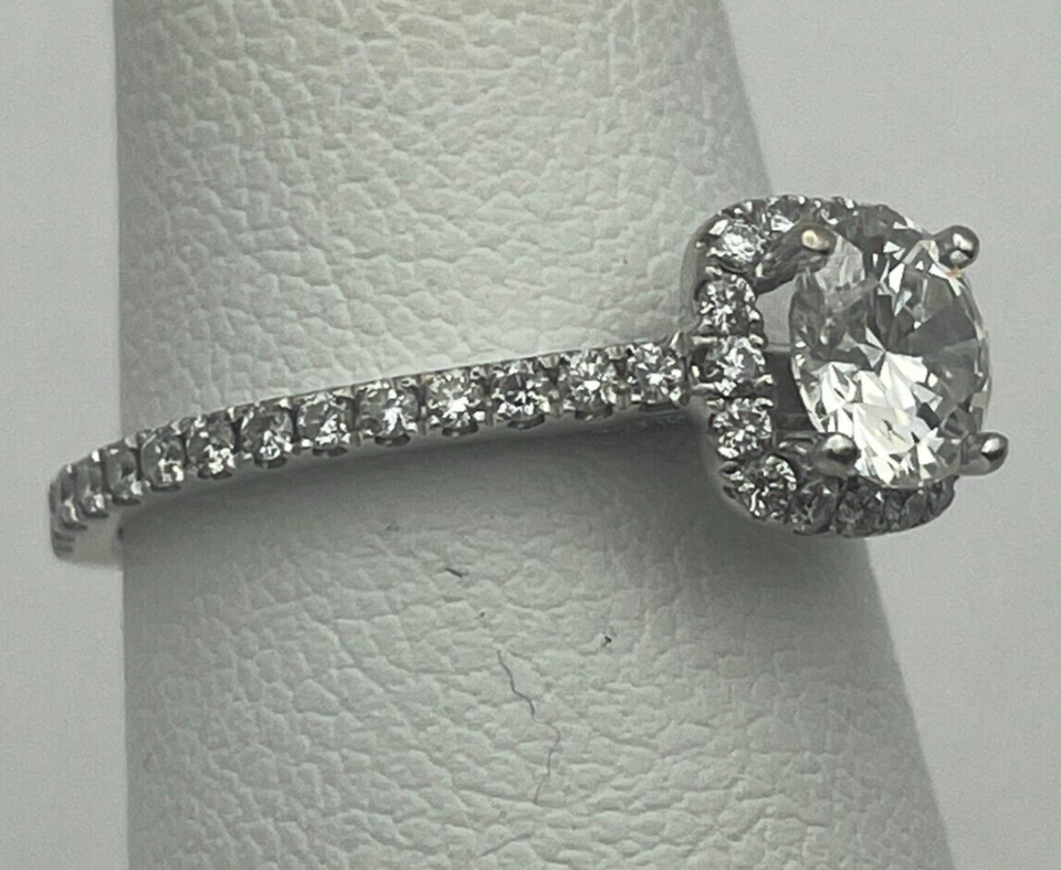 Shane Co. Natural Diamond Engagement Ring, 14k Gold, (US Size ~6) w ...