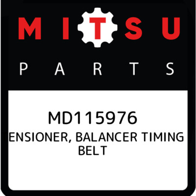 MD115976 Mitsubishi Tensioner, balancer timing belt MD115976, New ...