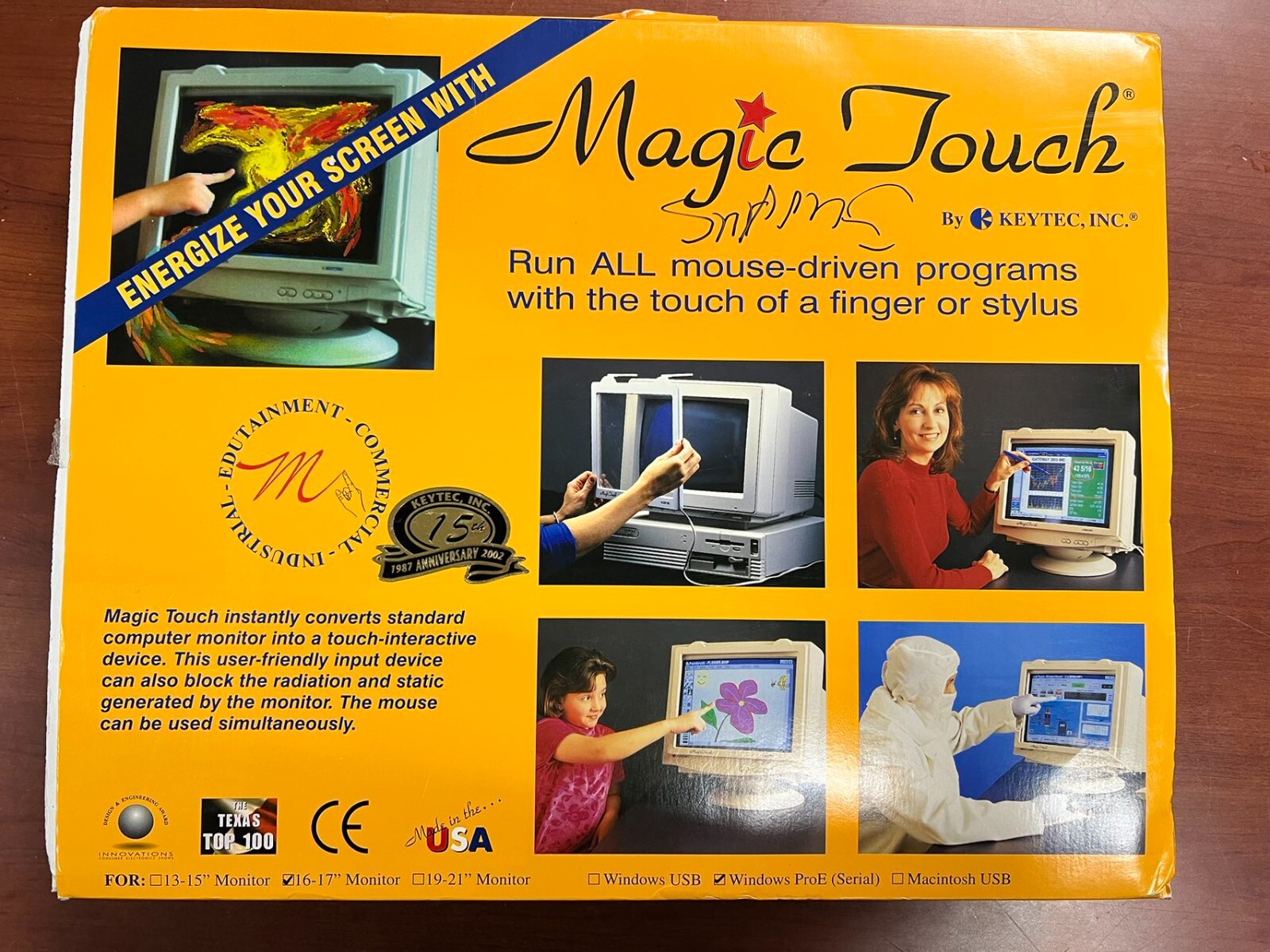 KEYTEC Magic Touch Screen 16-17" LCD Monitor | eBay