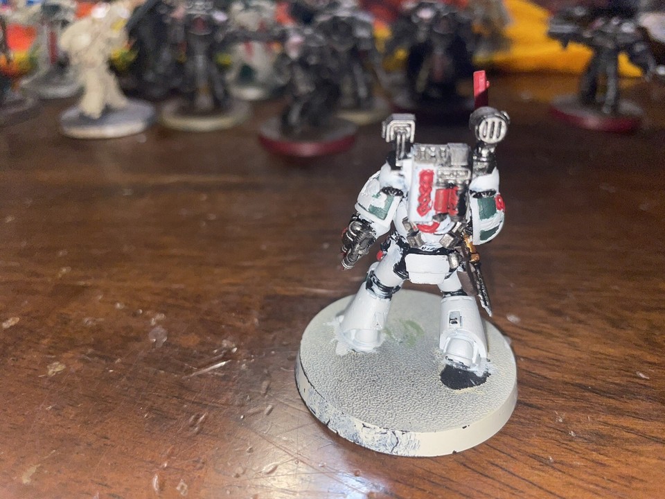 Warhammer 40k- Space Marines Dark Angels Apothecary Kitbash painted. S2 ...