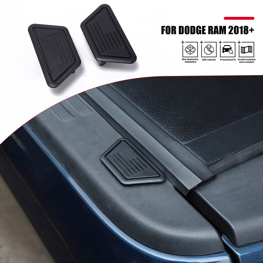 2x Truck Bed Stake Hole Cover Protection Plug For Dodge Ram 1500 2019 ...