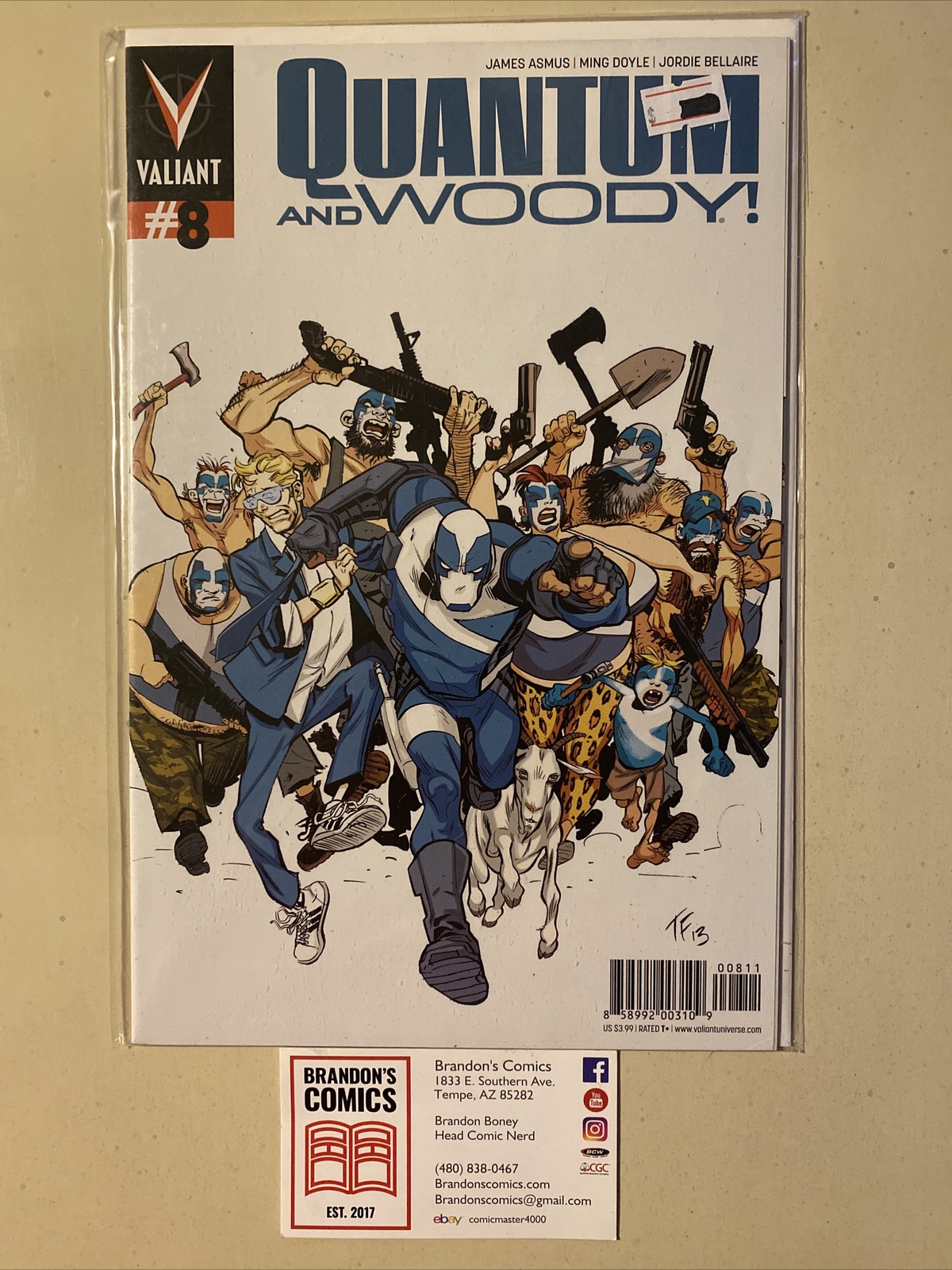 Quantum and Woody 8 February 2014 Valiant Comics | eBay