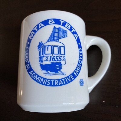 Vintage MTA & TBTA Coffee Mug - 1985 - MTA | eBay